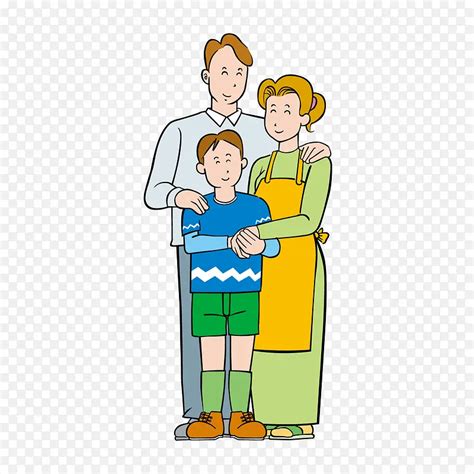 卡通人物三口之家png图片素材下载图片编号8894040 Png素材网
