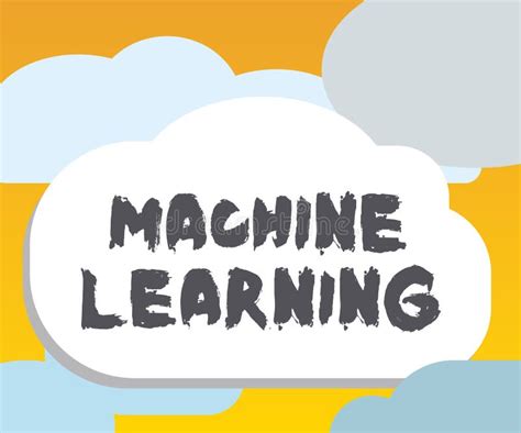 Word Writing Text Machine Learning Business Concept For Give Computers The Ability To Be Taught