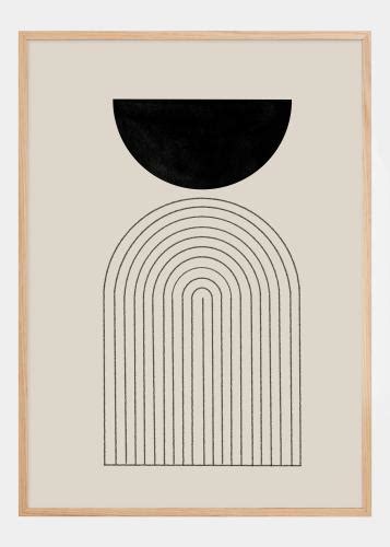 Køb Flow Shapes No1 Plakat her BGA DK