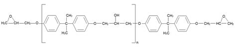 Chemical Structure Of Diglycidyl Ether Bisphenol A Dgeba Epoxy Resin Download Scientific