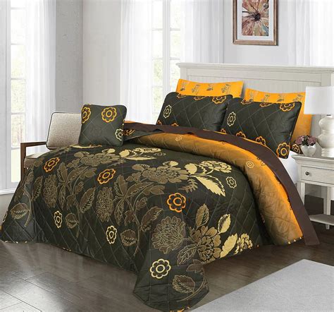 7 Pcs Comforter Set The Fashion House