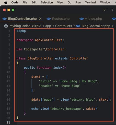 Blog Development And Profile Management Using Codeigniter4 Part 4 Home Blog Page Setup