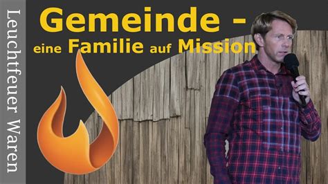 Gemeinde Eine Familie Auf Mission Michael Schott Leuchtfeuer Waren