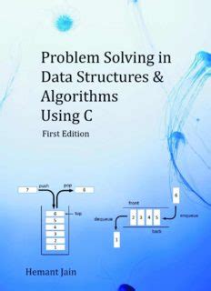 Problem Solving In Data Structures Algorithms Using C Meradesh In
