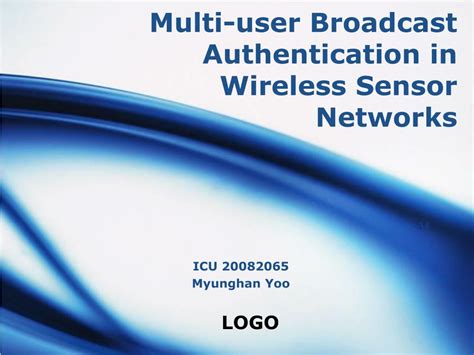 Ppt Multi User Broadcast Authentication In Wireless Sensor Networks