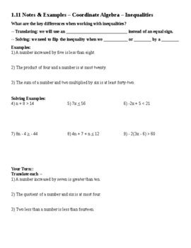 Solving Inequalities By Philip Davis TPT