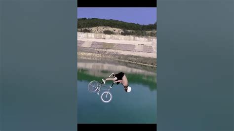 БЕКФЛИП В ВОДУ НА БМХ Bmx бмх Shorts Youtube