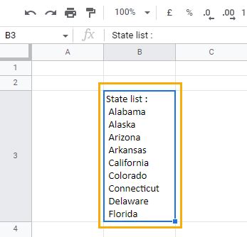 10 Ways To Insert Bullet Points In Google Sheets Ok Sheets