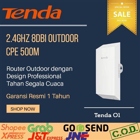 Jual Tenda O Cpe Outdoor Router Outdoor Tenda Repeater Wireless