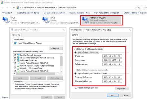 Hyper V Static Ip Adress Microsoft Qanda