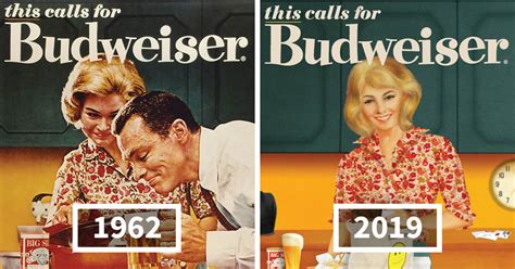Budweiser Adapts Its Sexist Ads From The 50s And 60s To Advertising