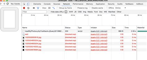 Content Security Policy Cordova Refused To Load The Image Blocked
