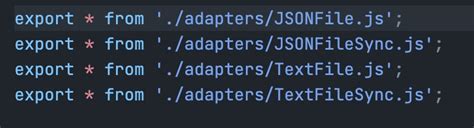 Cant Import Jsonfile From Lowdbnode Import · Issue 554 · Typicodelowdb · Github