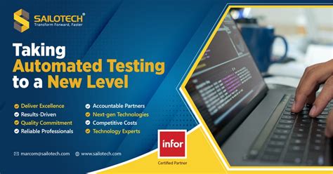 sailotech on linkedin automated testing infor products