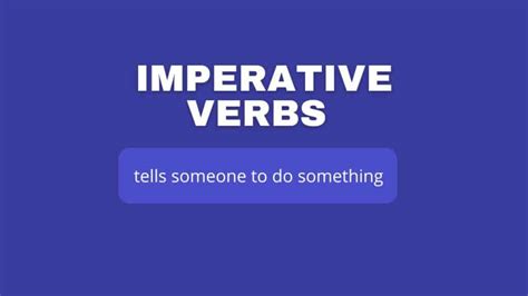 What Are Imperative Verbs Capitalize My Title