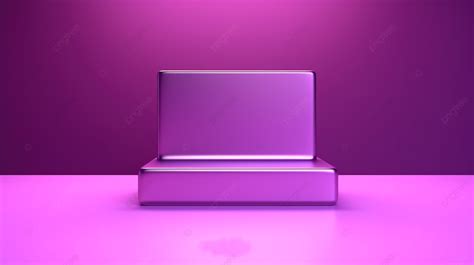 금속 보라색 빈 사각형 연단 배경 3d 렌더링 주석 금속 상자 참치캔 배경 일러스트 및 사진 무료 다운로드 Pngtree