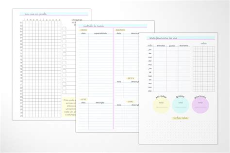 Planner Candy Color 2022 Anual Elo7 Produtos Especiais