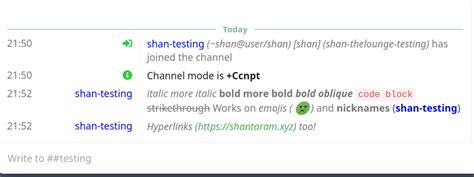 Feature Add Client Side Parsing Of Inline Markdown By Xyzshantaram