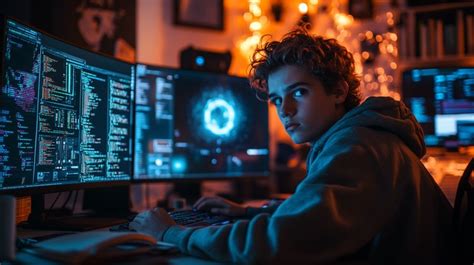 Free Focused Tech Programmer Image Download At Stockcake