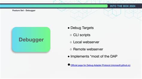 boxlang developer tooling vscode extension and debugger ppt