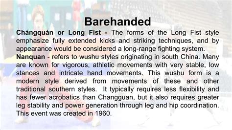 The History And Origin Of The Martial Art Wushu Pptx