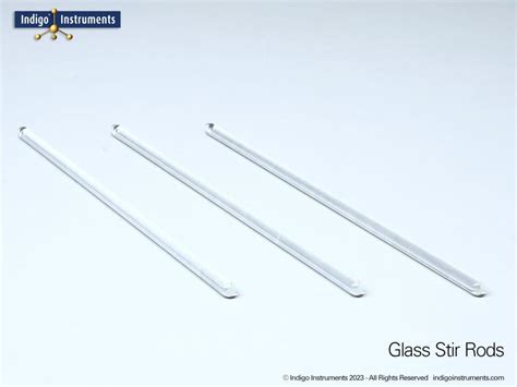Glass Stirring Rod 200mm 8 Long By 6mm 14 Thick For Mixing