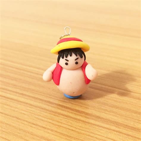 Luffy Guma Gum Balloon Mini Figure One Piece Diy Clay Crafts Polymer