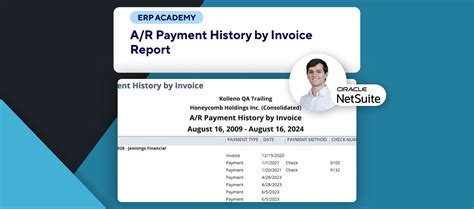 A R Payment History By Payment Report Kolleno