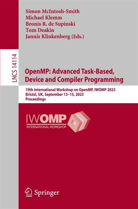 Openmp Advanced Task Based Device And Compiler Programming Buch Jpc