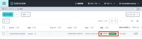 使用方法 ユーザーコンソールでオンデマンドリモートアクセスを作成する Soracom Napter ソラコムユーザーサイト Soracom Users