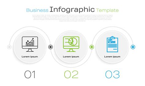 Set Line Computer Monitor With Graph Chart Computer Monitor With Graph