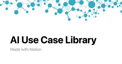 Ai Use Case Library Notion