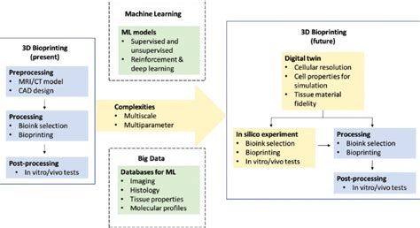 Application Of Machine Learning In 3d Bioprinting Focus On Development