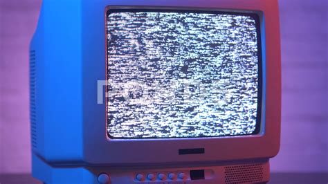 old television static