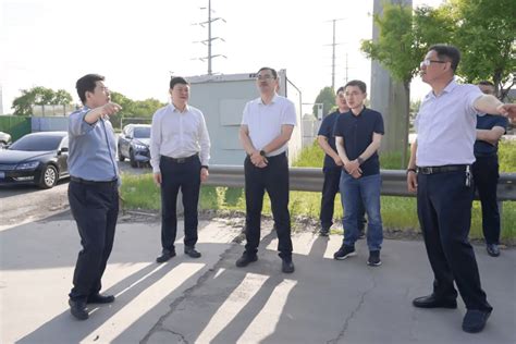 领导动态肖军伟到长山镇调研交通道路建设情况 施工 项目 进度