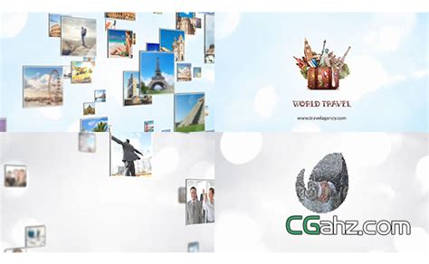 粒子汇聚成标志后又变成粒子消失的ae模板 Cg爱好者网免费cg资源ae模板3d模型分享平台