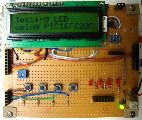 Learn PIC Microcontrollers Interface 16x2 LCD To A PIC Microcontroller