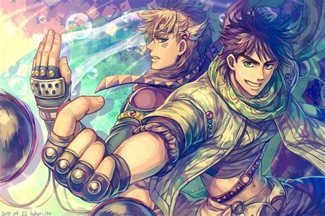 Joeseph And Caesar Jojos Bizarre Adventure Fan Art 43215796 Fanpop