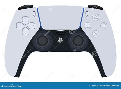 Ps5 Controller Icon Stock Vector Illustration Of Gamer 261375398