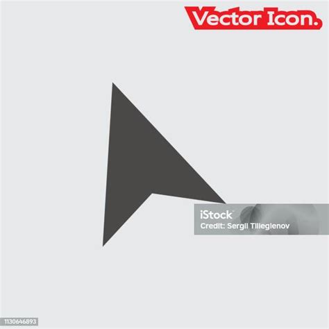 마우스 화살표 아이콘 고립 된 기호 및 응용 프로그램 웹 및 디지털 디자인에 대 한 평면 스타일 데이터에 대한 스톡 벡터 아트 및 기타 이미지 Istock