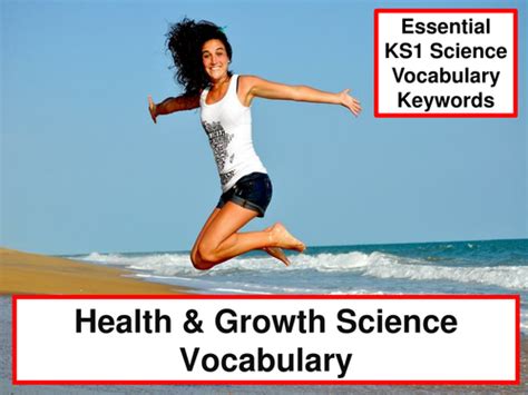 Ks1 Health And Growth Science Vocabulary And Spelling Lists Word Mat 31 Teaching Activities