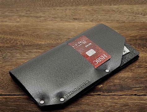 Leather IPhone Sleeve And Wallet By Charbonize Gadget Flow