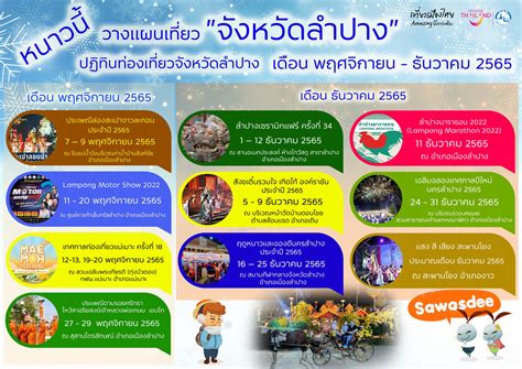 หนาวนี้ ไปไหนดี วางแผนมาเที่ยวลำปาง ททท สำนักงานลำปาง