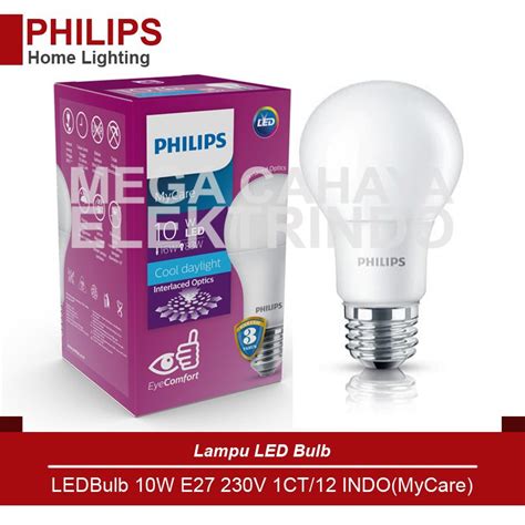 Jual Philips Led Bulb W Mycare Indonesia Shopee Indonesia