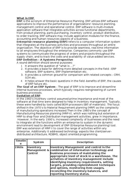 Pdf What Is Erp Evolution Dokumen Tips