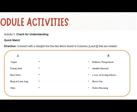 OD LAMCD Activity 5 Check For Understanding StudyX