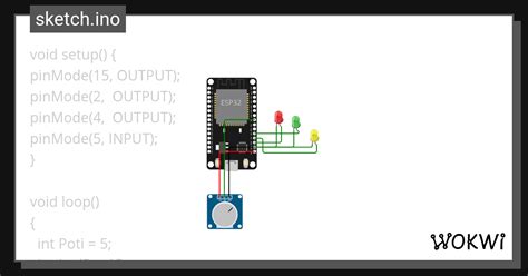 Test Poti Wokwi ESP STM Arduino Simulator