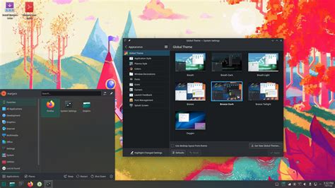 Breeze Theme Transparency Different Than Original Breeze Theme Kde Plasma Manjaro Linux Forum