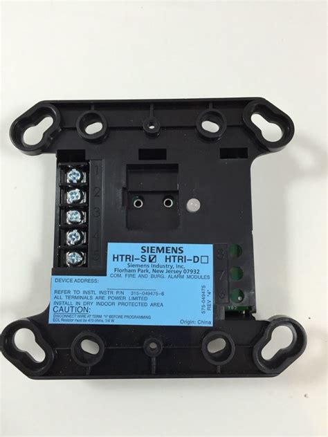 Siemens Relay Monitoring Module Htri R Save More On Fire Alarm Parts