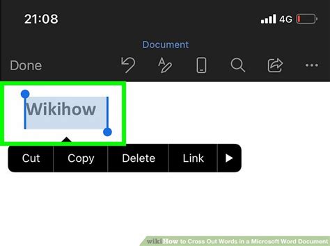 How To Cross Out Words In A Microsoft Word Document 8 Steps